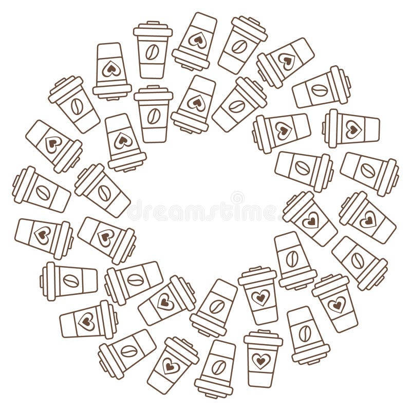 Border Coffee Label Stock Illustrations – 4,707 Border Coffee Label ...