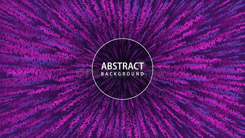 Abstract Geometric Background. Futuristic Circular Geometric Centric ...