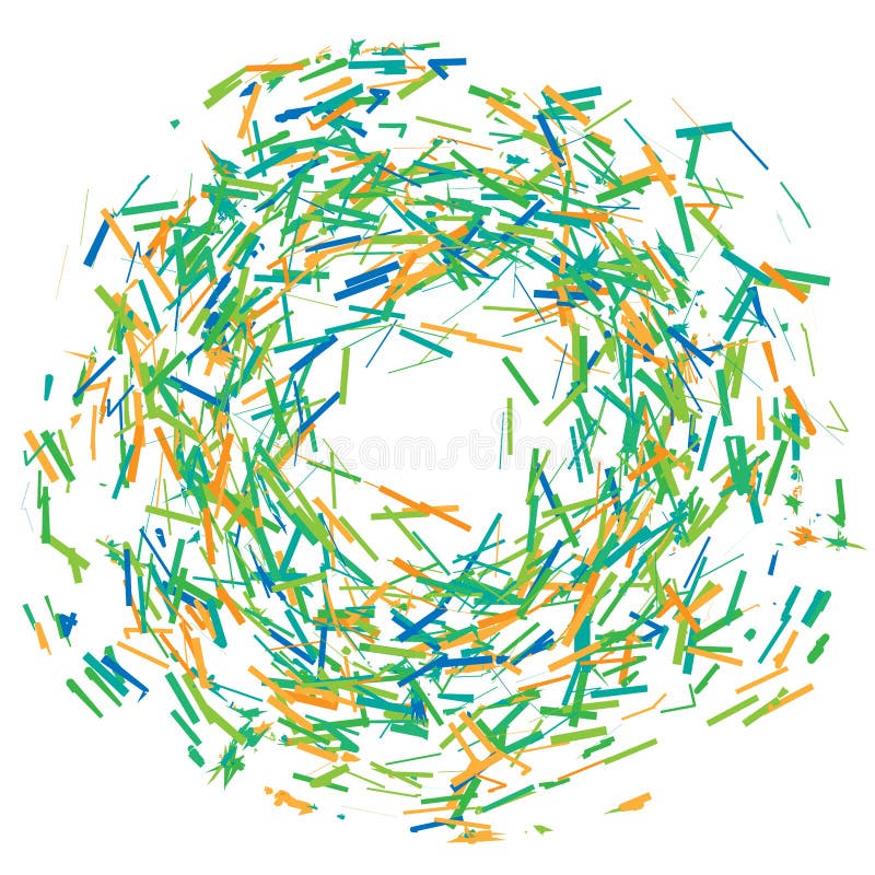 Abstract Circular, Geometric Swirl, Twirl, Spiral Shape. Spiral Design ...