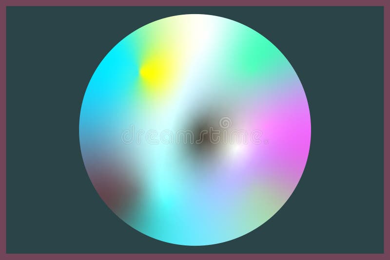 Abstract Circular Gradient stock illustration. Illustration of raster ...