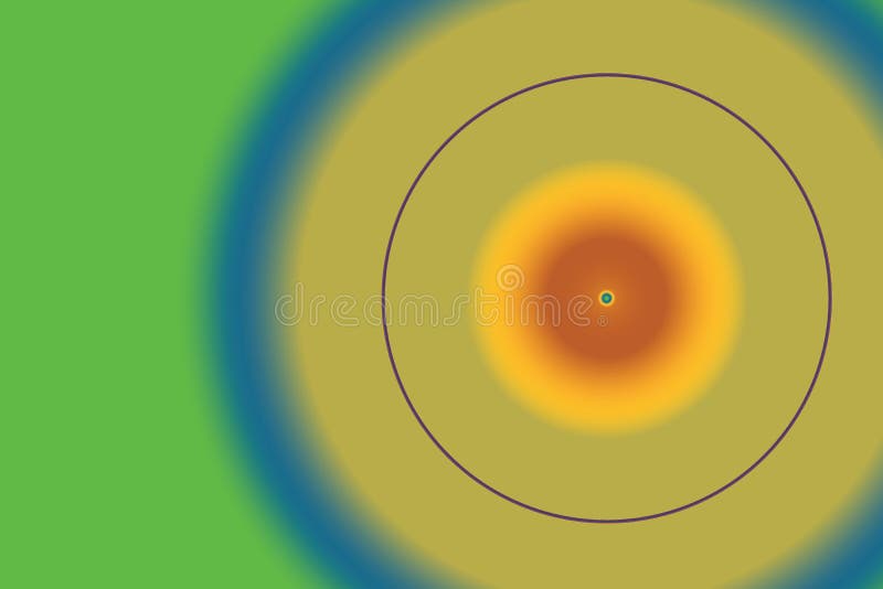 Abstract Circular Illustration for Wallpapers, Backgrounds or Banners ...