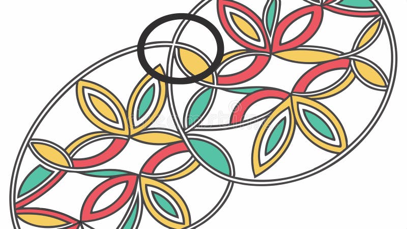 Circular Interlocking Pattern Stock Illustrations – 2,330 Circular ...