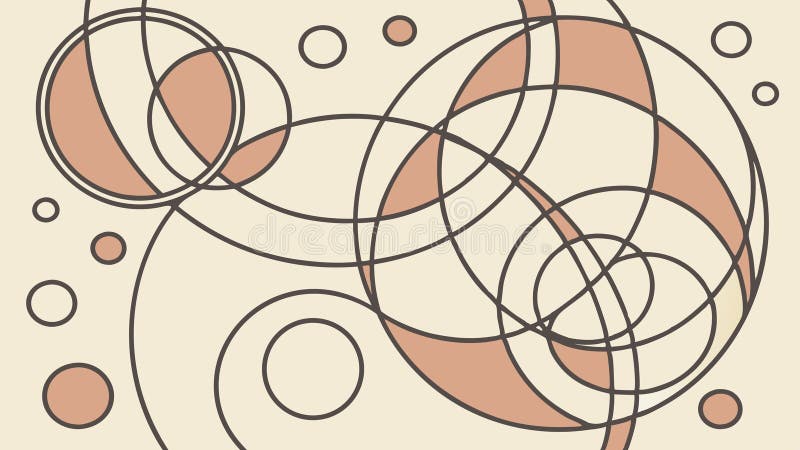 Abstract Circular Patterns, Dynamic Art Design, Vector Design Generative AI Stock Illustration ...