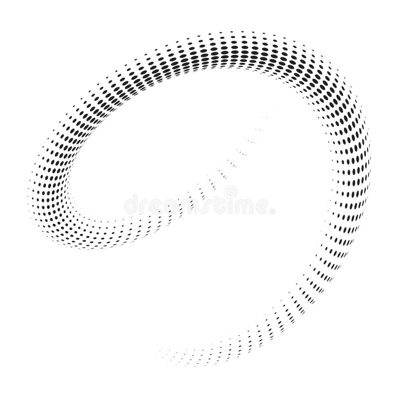 Abstract Circular Spotted Shape Stock Illustration - Illustration of ...