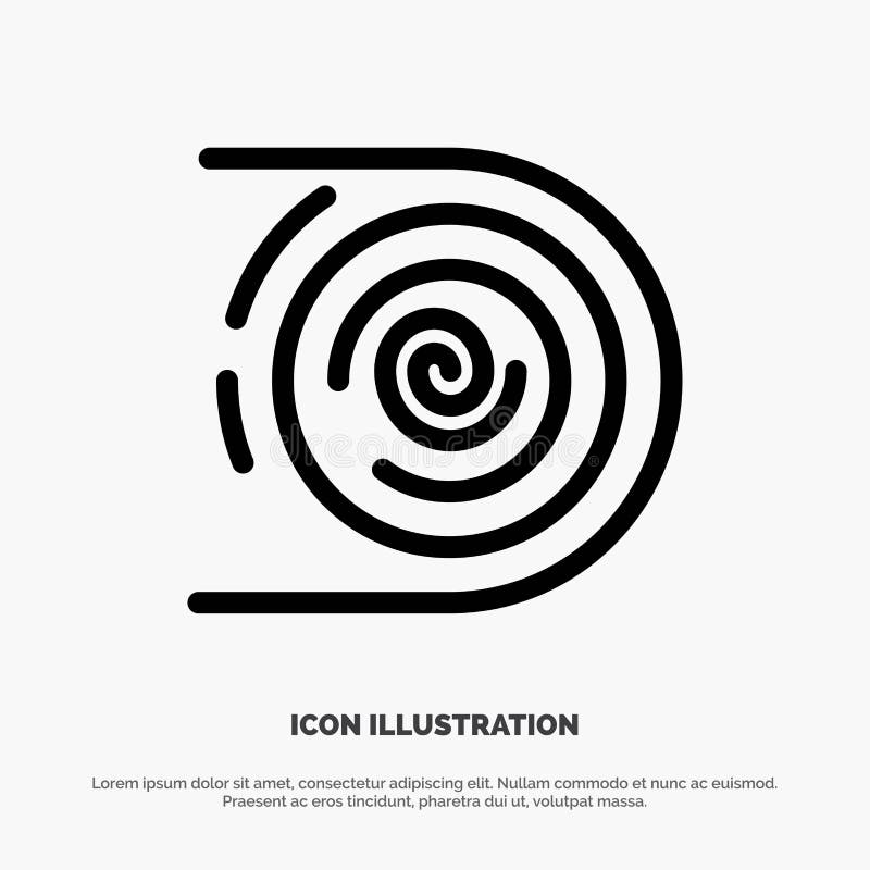 Abstract, Circulation, Cycle, Disruptive, Endless Line Icon Vector ...