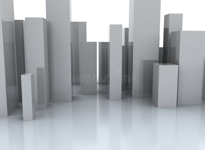Abstract city stock illustration. Illustration of city - 17644359