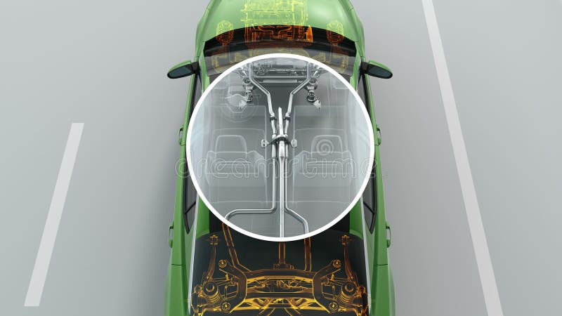 Abstract City Car Structure Overview during Driving View . 4k Stock ...