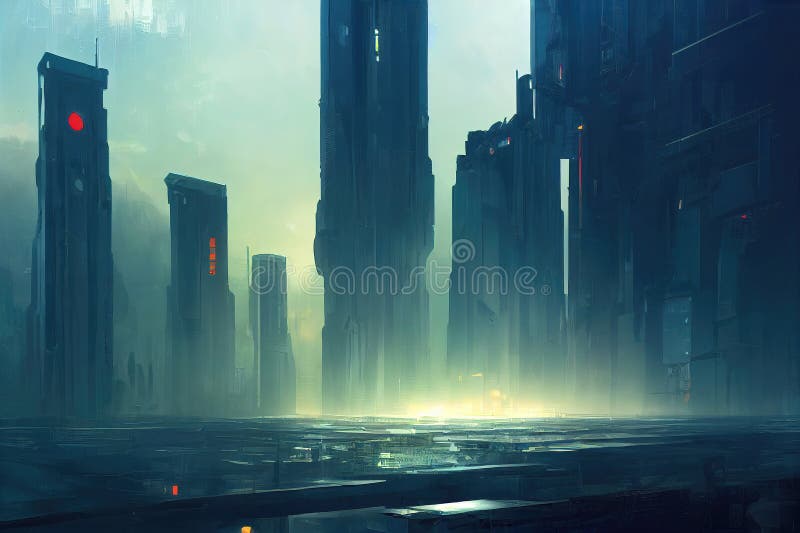 Ai Generated Future Abstract City Stock Illustrations – 19,119 Ai ...