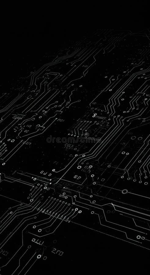 Abstract City Lights at Night: Black and White Streaks Stock ...