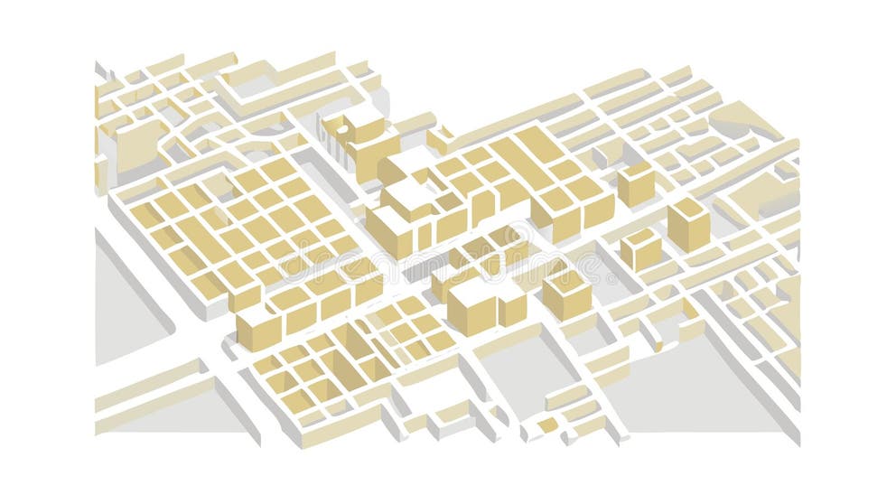 Abstract City Map Grid for Urban Planning and Data, Vector Design ...
