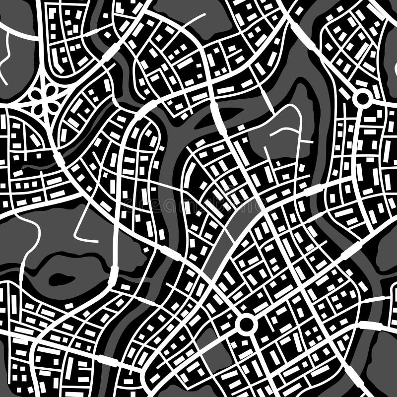 City Map Abstract Seamless Pattern Vector Stock Vector - Illustration ... City Map Abstract Seamless Pattern Vector Stock Vector - Illustration ...