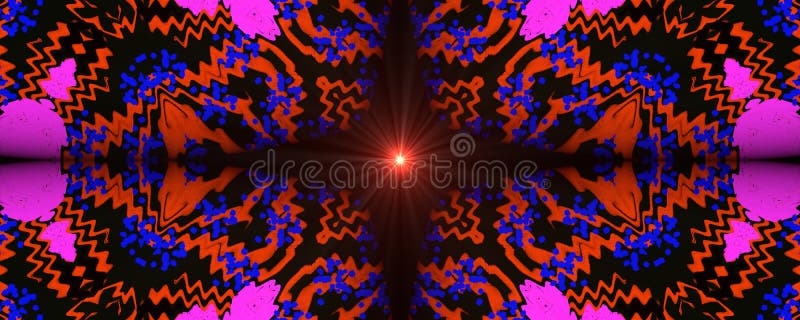 Psychedelic Supernova Shiny Star Patterns Modern Stylish Texture Stock ...