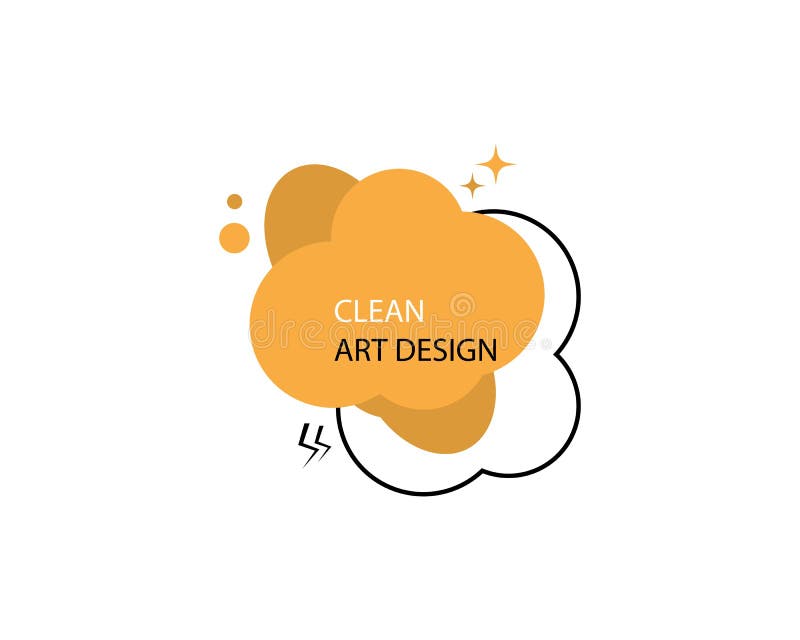 Abstract Clean Color Logo Template Stock Illustration - Illustration of ...