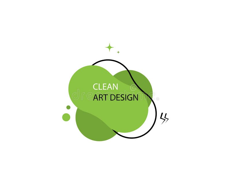 Abstract Clean Color Logo Template Stock Illustration - Illustration of ...