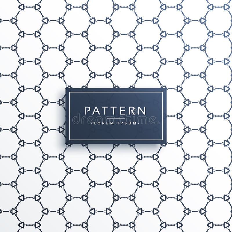 Abstract Clean Geometric Hexagonal Shape Pattern Background Stock ...