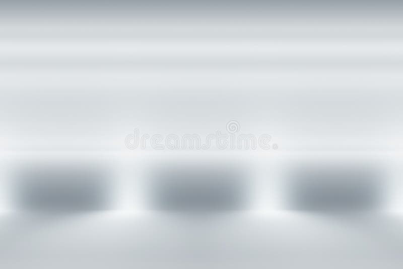 Abstract Clean White Light Studio Background with Illumination Stock ...
