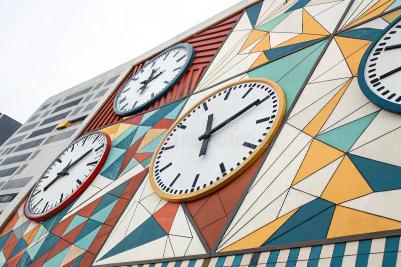 Geometric Time Design Stock Illustrations – 22,392 Geometric Time ...