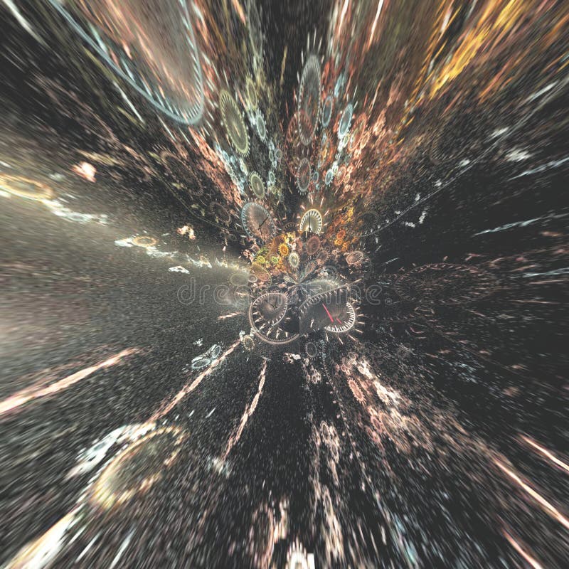 Abstract clockwork stock illustration. Illustration of progress - 3778457