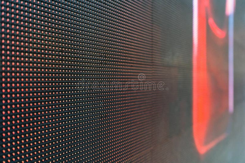 Abstract Close Up Bright Colored LED SMD Video Wall Abstract Background ...