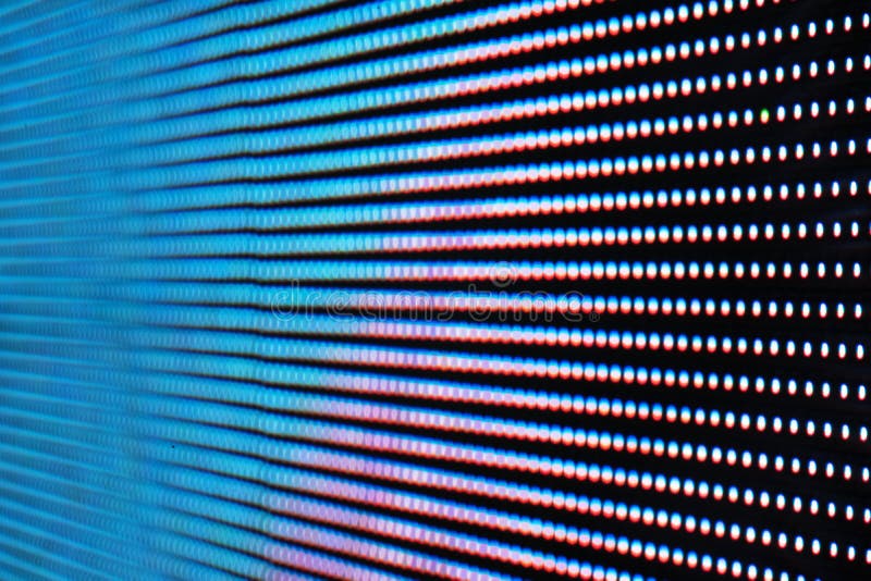 Abstract Close Up Bright Colored LED SMD Video Wall Abstract Background ...
