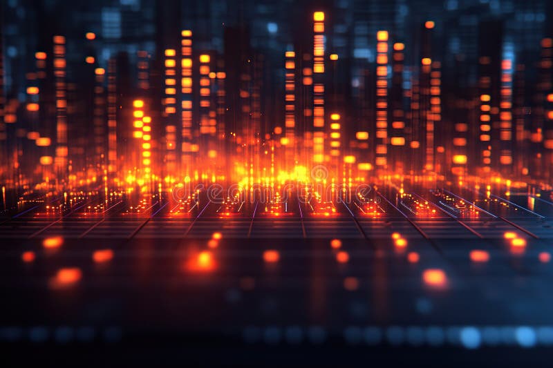 Bright Led Display Audio Equalizer Motion Stock Photos - Free & Royalty ...