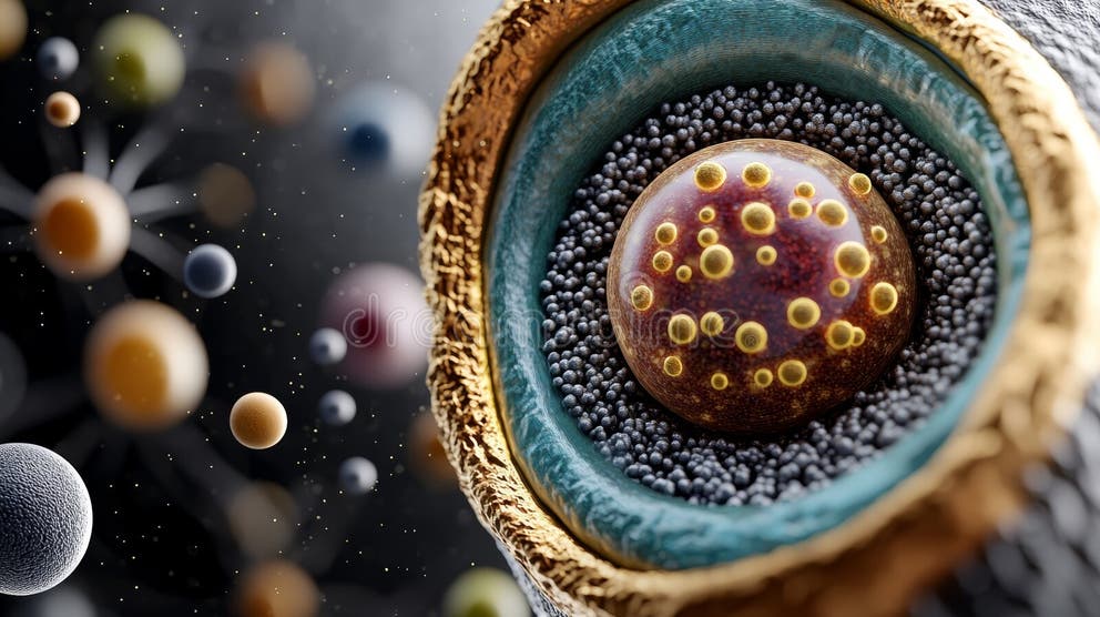 Surrounding Particle Stock Illustrations – 105 Surrounding Particle ...