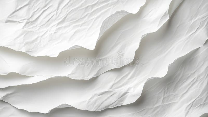 Textured White Paper Layers Abstract Background Stock Illustration ...