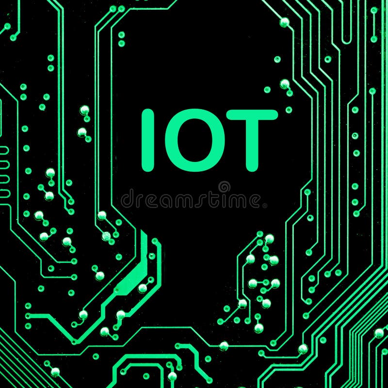 Abstract,close Up of Mainboard Electronic Computer Background. IOT ...