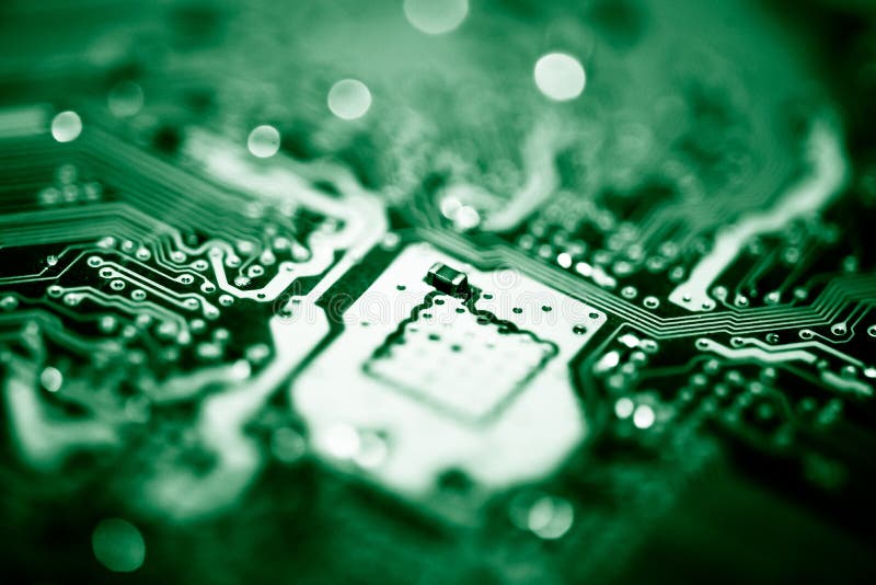 Abstract,close Up of Mainboard Electronic Computer Background. Logic ...