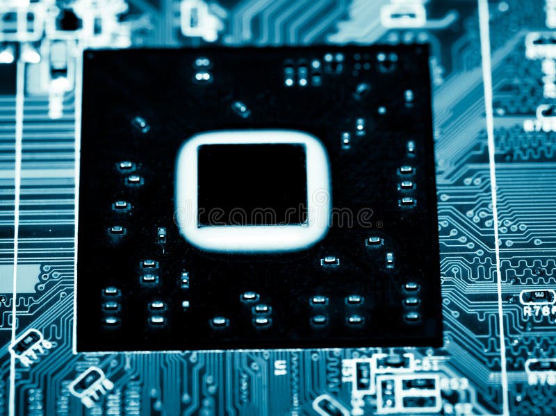 Abstract,close Up of Mainboard Electronic Computer Background. Logic ...