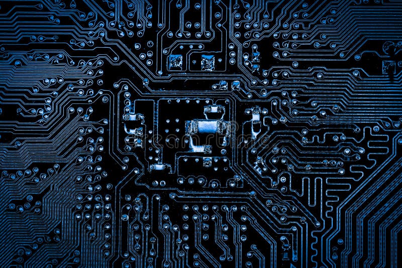 Abstract,close Up of Mainboard Electronic Computer Background. Logic ...