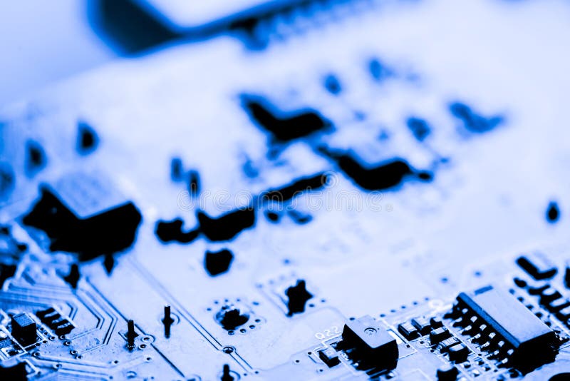 Abstract,close Up of Mainboard Electronic Computer Background. Logic ...