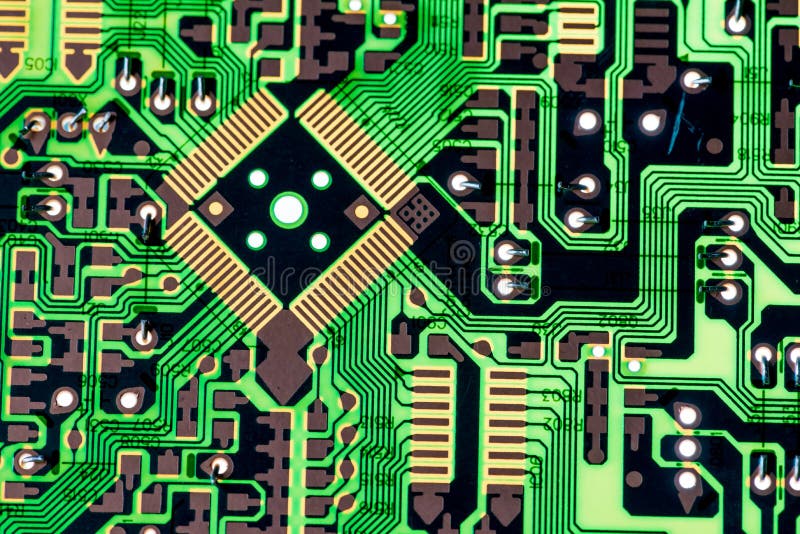 Computer Cpu Processor System Chip Abstract Data Flow Binary Code In Core Microchip Stock