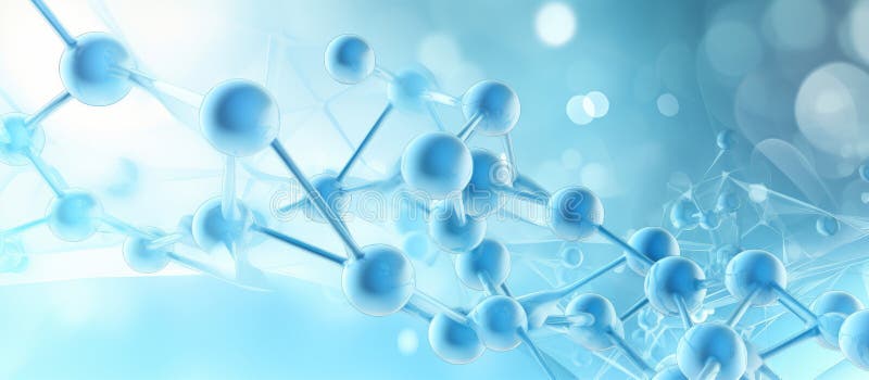 Abstract Close Up of Molecule, Science Beaauty Background Stock Photo ...