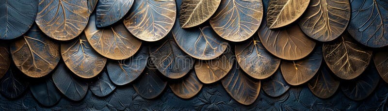 Abstract Close-up of Overlapping, Textured, Round Shapes Stock ...