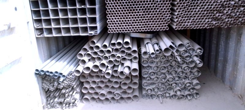 Abstract Close Up of a Stack Rusting Steel Bar Stock Photo - Image of ...