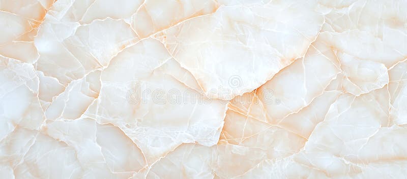 Abstract Closeup of White Marble Texture with Subtle Orange Veins ...
