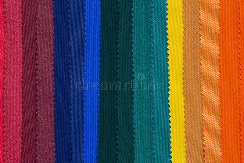 Abstract Closeup Detail of Multi Colorful Fabric Texture for Background ...
