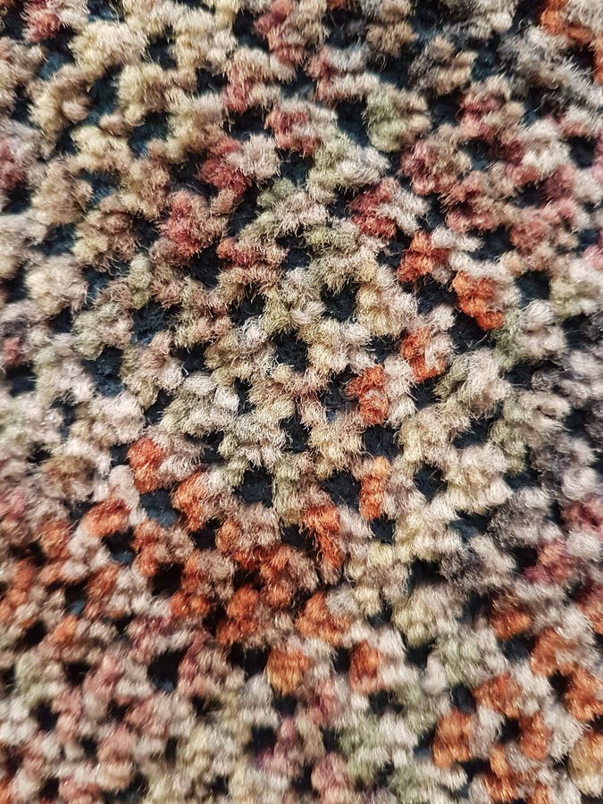 Abstract Rug Pattern in Yellow and Rouge Stock Photo - Image of surface ...