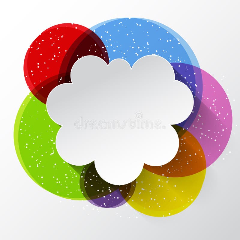 Abstract cloud background stock illustration. Illustration of bubble ...