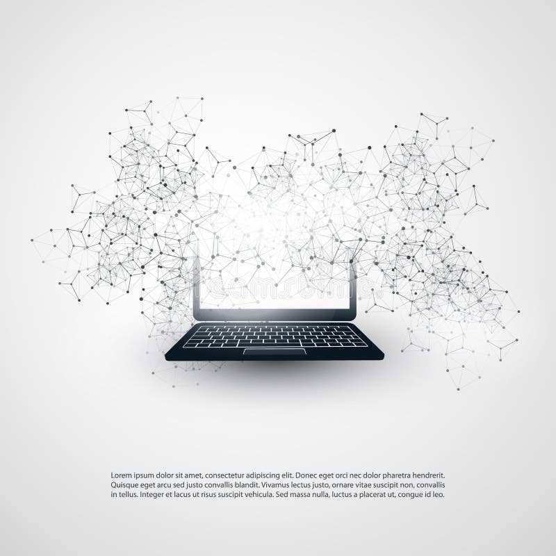 Abstract Cloud Computing and Global Network Connections Concept Design ... Abstract Cloud Computing and Global Network Connections Concept Design ...