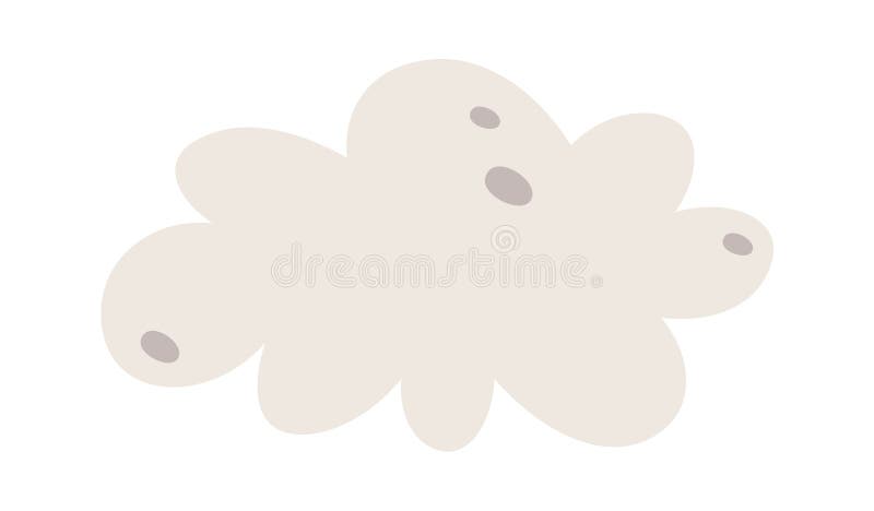 Abstract Cloud Shape Design Element Stock Vector - Illustration of ...