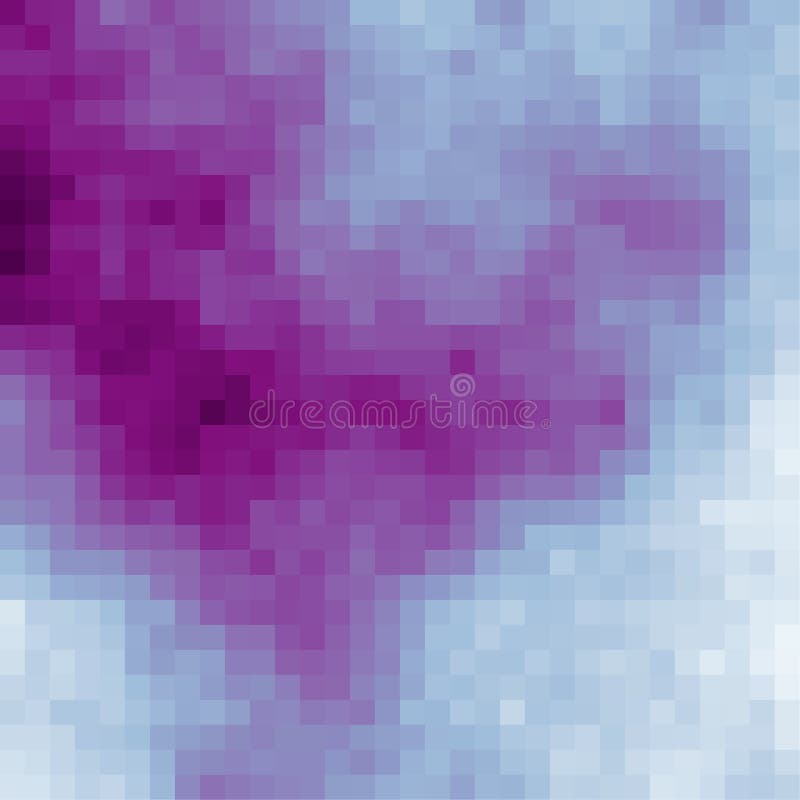 Abstract Cloud of Square Pixelart Algorithmic Generative Art Background ...