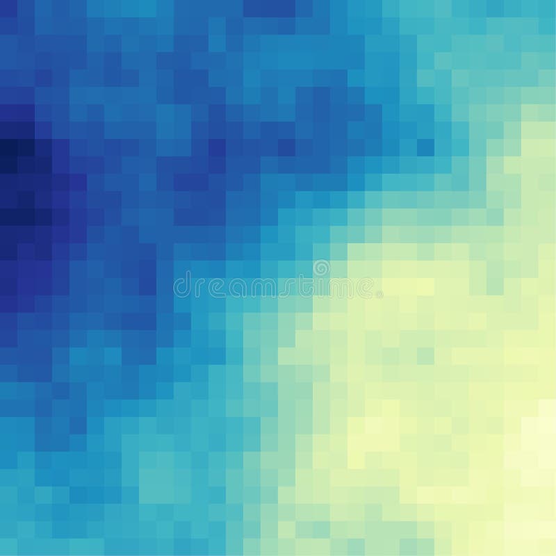 Abstract Cloud of Square Pixelart Algorithmic Generative Art Background ...