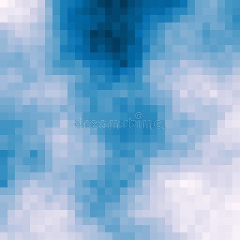Abstract Cloud of Square Pixelart Algorithmic Generative Art Background ...