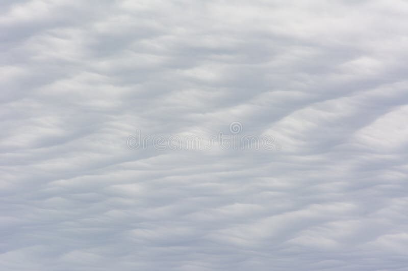 An Abstract Cloud Texture with a Wavy, Sand Dune Pattern. Stock Photo ...