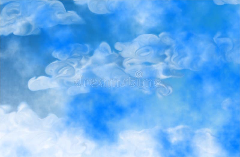 Abstract clouds stock illustration. Illustration of blue - 2766547