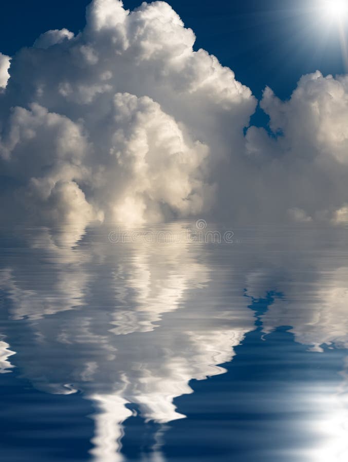 Abstract Cloudscape Background Stock Photo - Image of pattern ...