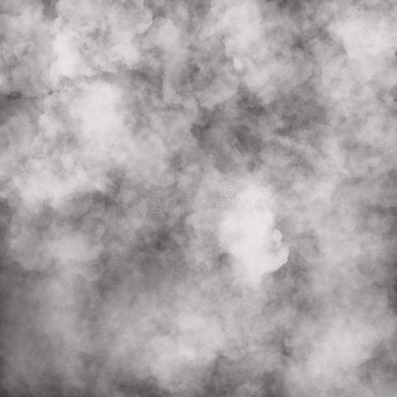 Cloudscape, Smoke or Fog Background Illustration Stock Illustration ...