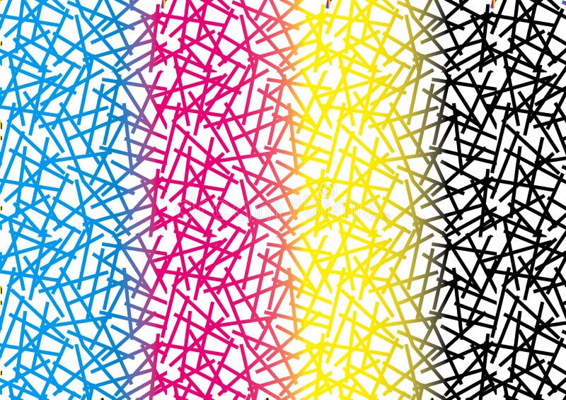 Abstract CMYK Pattern Background Textures Stock Vector - Illustration ...